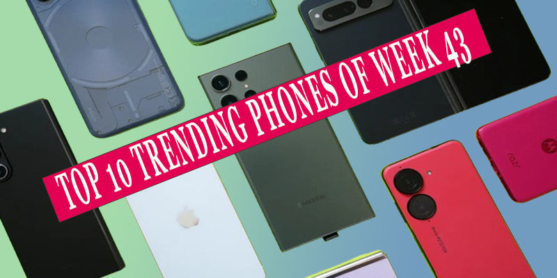 Top 10 popular phones of week 43